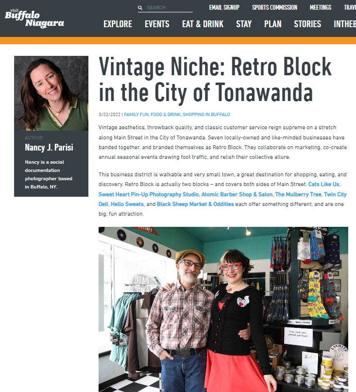 CLU Featured by Visit Buffalo Niagara! – Cats Like Us