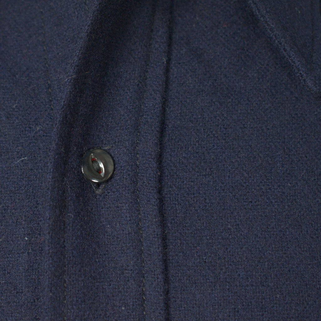 1950s Navy Blue Wool Shirt – Cats Like Us
