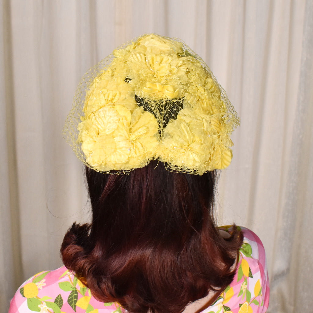 1950s Yellow Crescent Hat – Cats Like Us