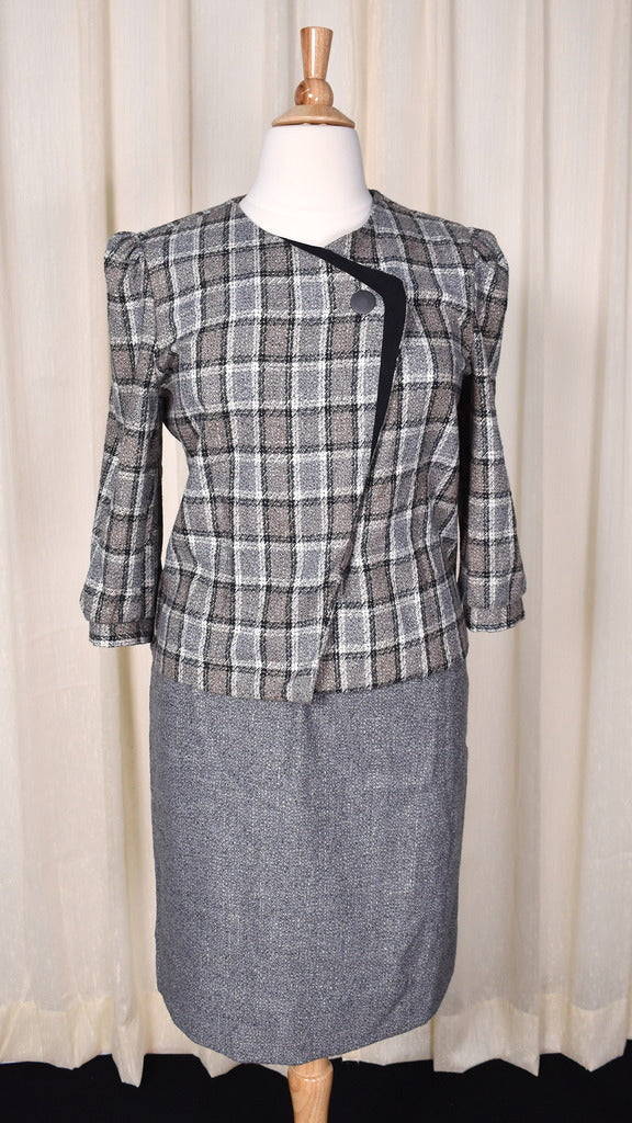 1970s Asymmetrical Gray Suit – Cats Like Us