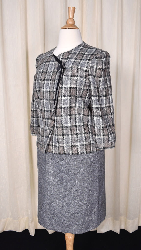 1970s Asymmetrical Gray Suit – Cats Like Us
