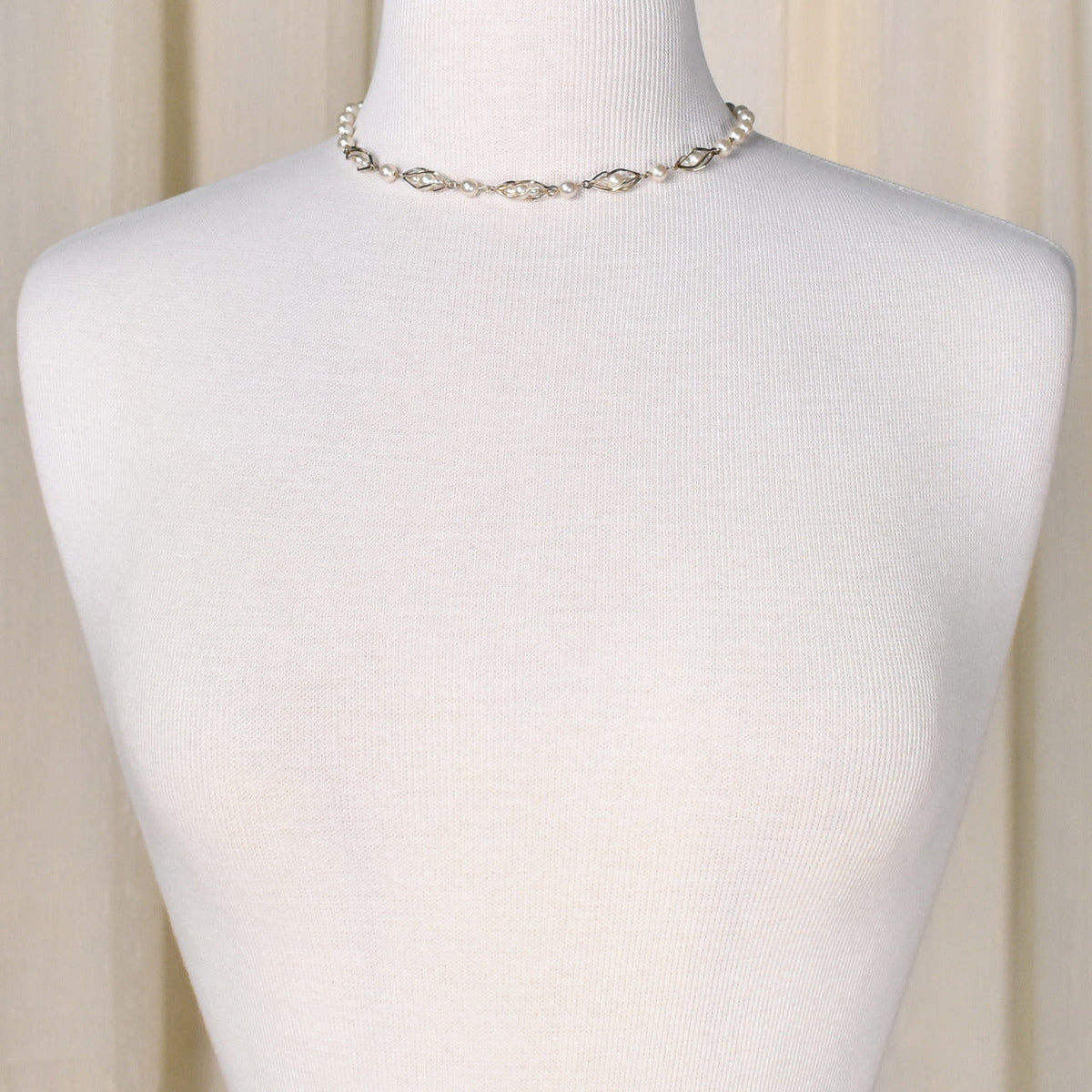 Caged Pearl Necklace – Cats Like Us