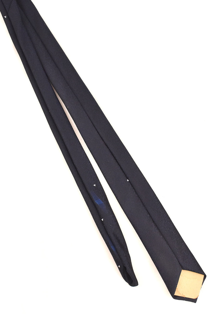 NOS 1960s Navy Subtle Curves Tie – Cats Like Us