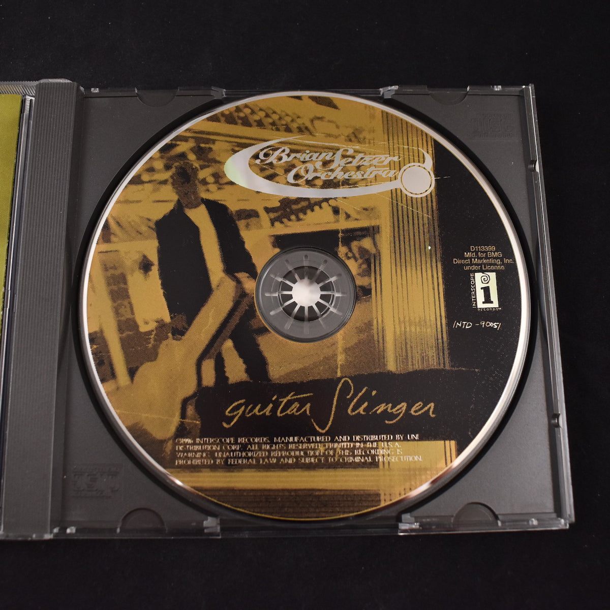 Brian Setzer Orchestra - Gun Slinger CD – Cats Like Us