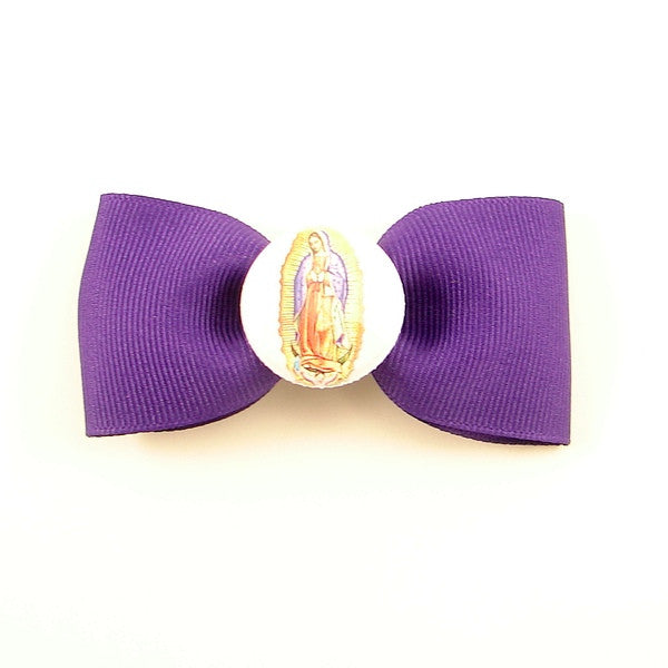 Guadalupe Virgin Mary Hair Bow – Cats Like Us