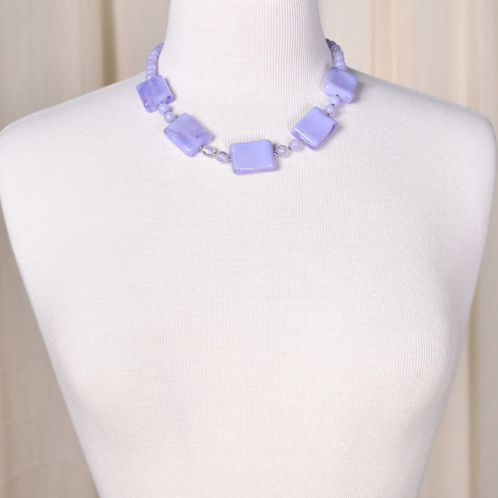 Lavender Candy Bead Necklace – Cats Like Us