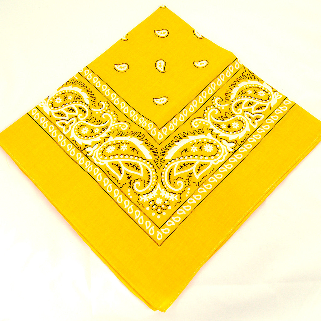 Mustard Yellow Bandana – Cats Like Us