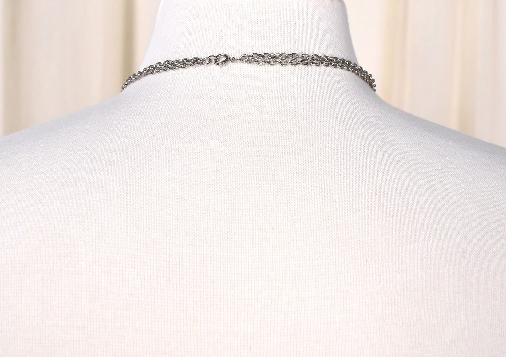 Xtra Long Silver Chain Necklace – Cats Like Us
