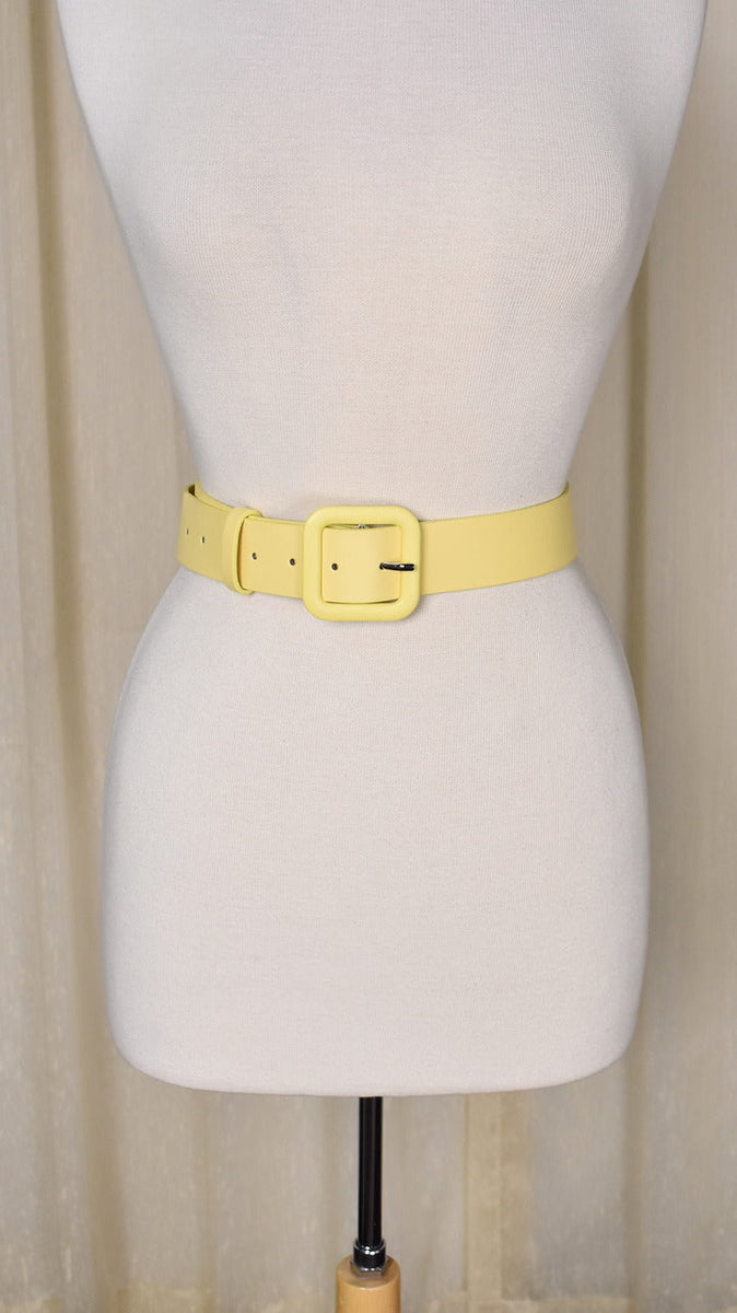 Yellow Classic Belt – Cats Like Us